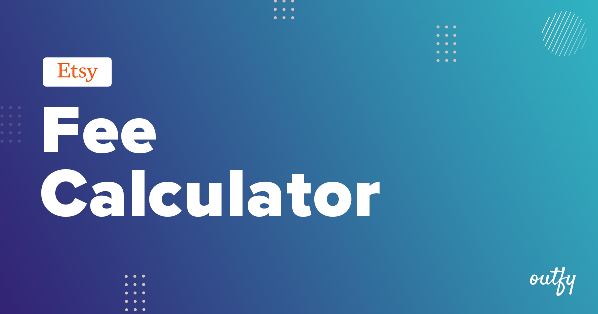 Etsy Fee and Profit Calculator