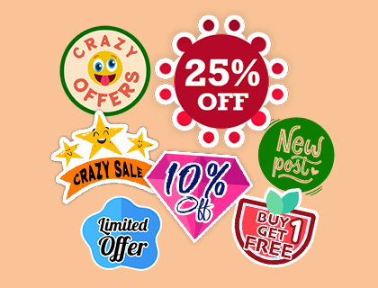 New | Upload and Use your own Stickers